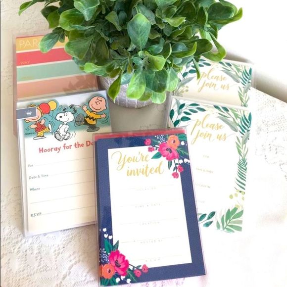 Hallmark | Party Supplies | Brandnew Hallmark Invitations Get Ready To ...